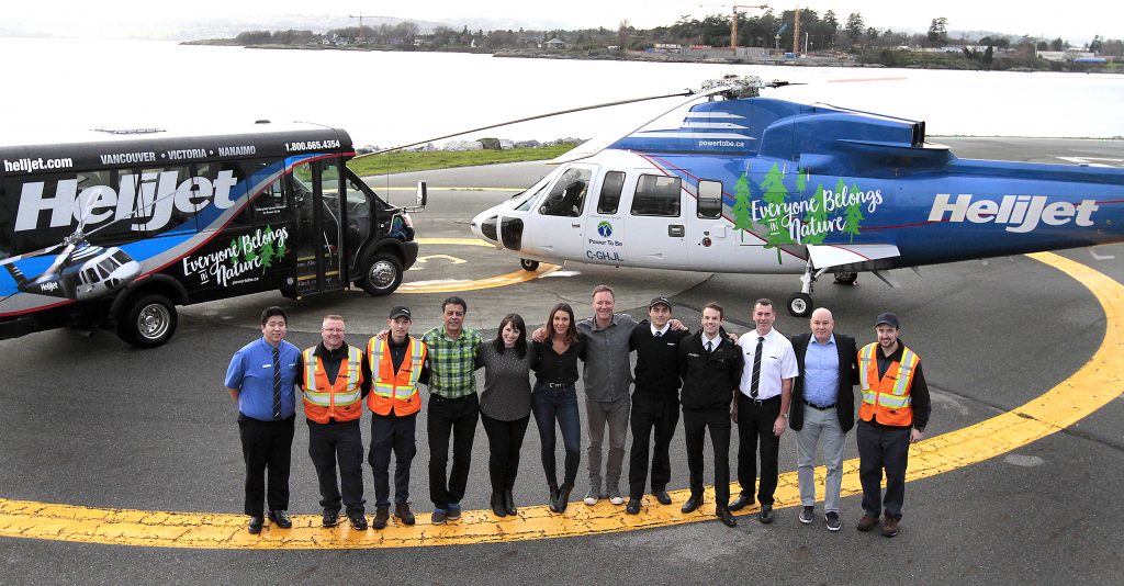 Helijet supports Power To Be with new partnership - Helijet.com